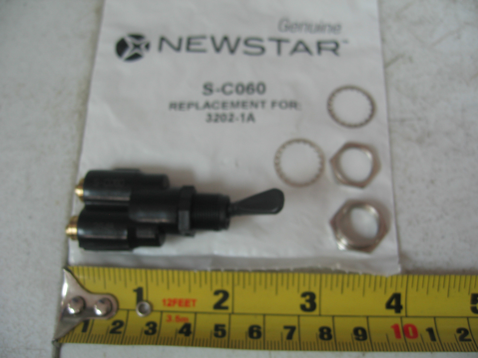 Air Toggle Valve S&S # S-C060 Ref. # GT 3202-1A, 3202-2E, Kenworth K295 ...