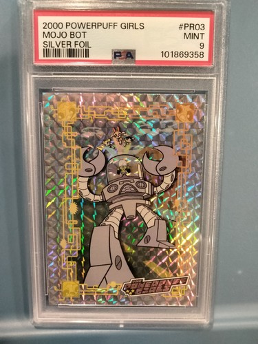 psa mint 9 powerpuff girls foil holo mojo bot #pr03 - Low Pop Report ...