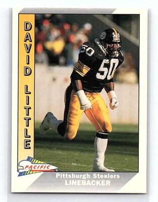 1991 Pacific David Little Pittsburgh Steelers #428 | eBay