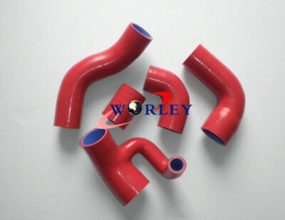 FOR SILICONE TURBO BOOST HOSE KIT VOLVO 850 S70 V70 T5 T5S RED | eBay ...