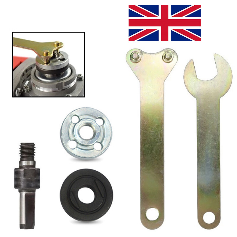 Disc Holder Grinder Drill Angle Dies Wrench Nut Mandrel Spanner Tools ...