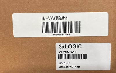3xLOGIC VX-WM-BW11 NEW IN BOX | eBay
