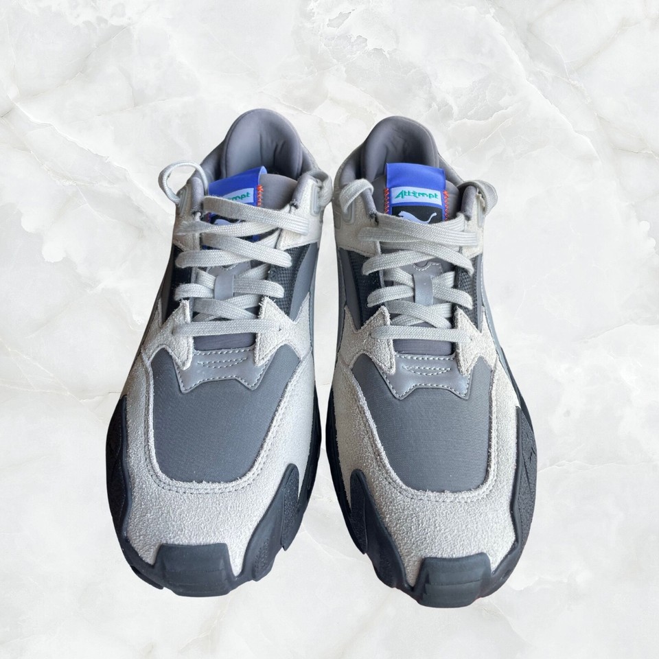 NIB Men's PUMA CENTAUR ATTEMPT Steel Gray - Puma Silver #37351801 MEN'S ...