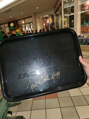 Tacko Fall Autographed Taco Bell Tray EXTREMELY RARE!!! | eBay