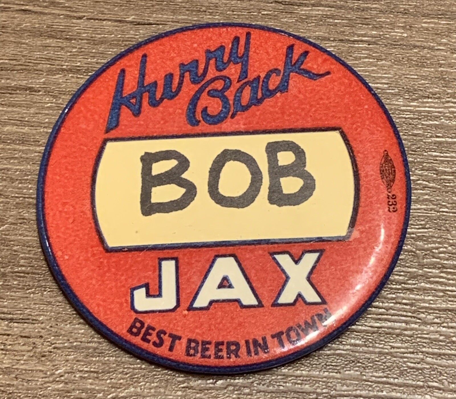 1950’s Jax Beer Pinback button Bob,,,, New Orleans, Louisiana | eBay