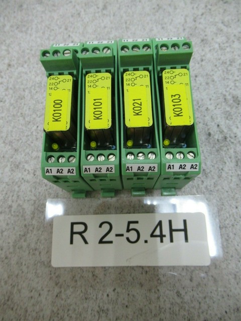 4x Phoenix Contact Psr-scf-24uc/urm/2x21 Relais 2981363 for sale online ...