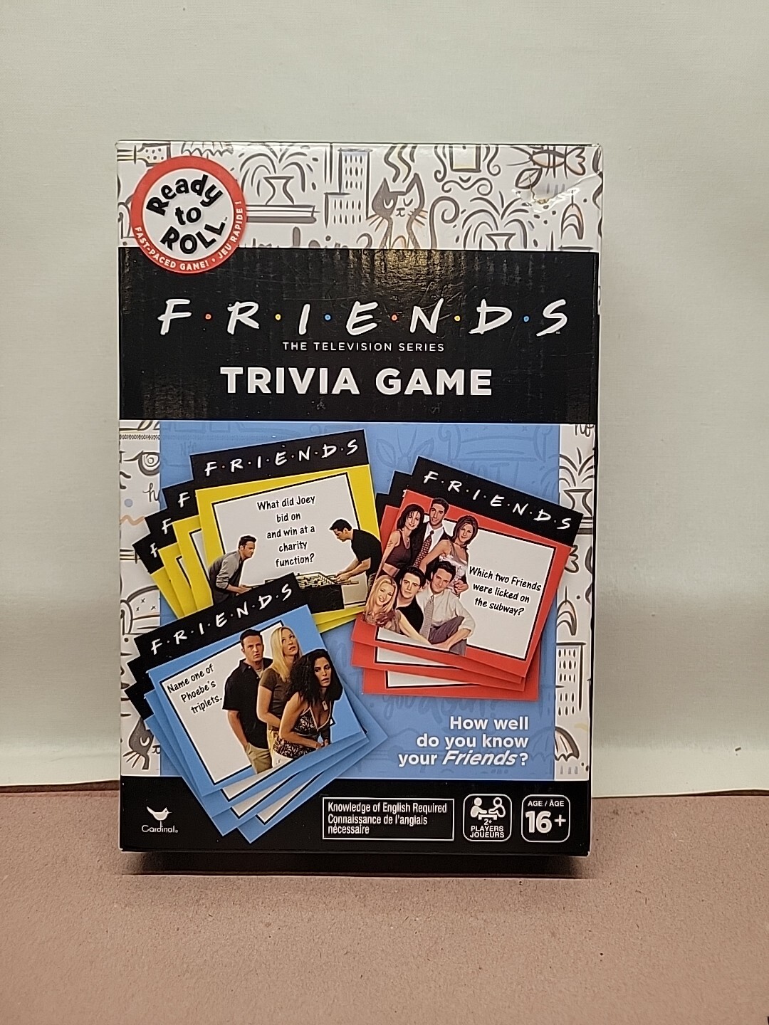 Friends The Television Series Trivia Game Board Game Chandler Monica ...