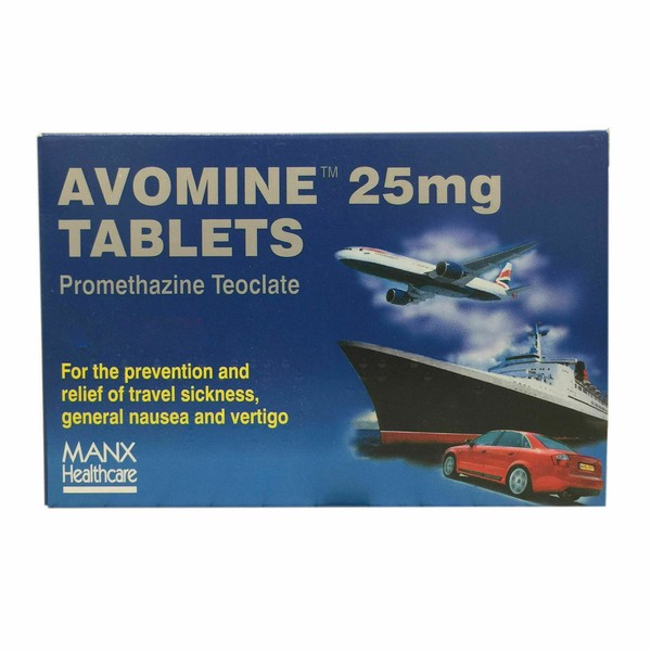 Avomine 25mg Travel Sickness Tablets for sale online | eBay