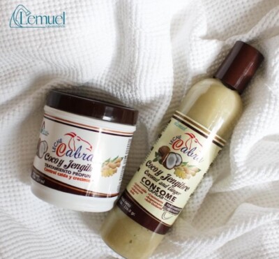 Lemuel set de 2 coco y jengibre lemuel tratamiento y Consome . | eBay