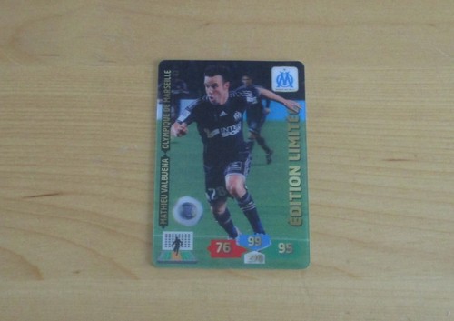2013 MATHIEU VALBUENA MARSEILLE EDITION LIMITEE PANINI CARTE NEUVE | eBay