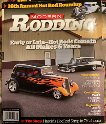 Modern Rodding Magazine January 2022 38th Annual Hot Rod Roundup | eBay