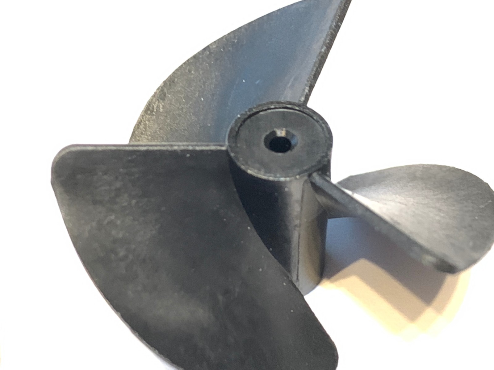 4 Pieces RC toy 40mm 3-blade Plastic Prop Propeller Boat 2mm motor dc ...