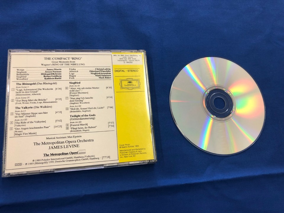 Richard Wagner The Compact Ring CD Deutsche Grammophon (Box 3) | eBay