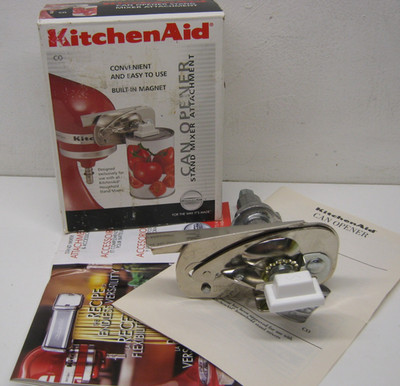 KitchenAid Hobart Can Opener "CO" Mixer Attachment Vintage? Open Box ...