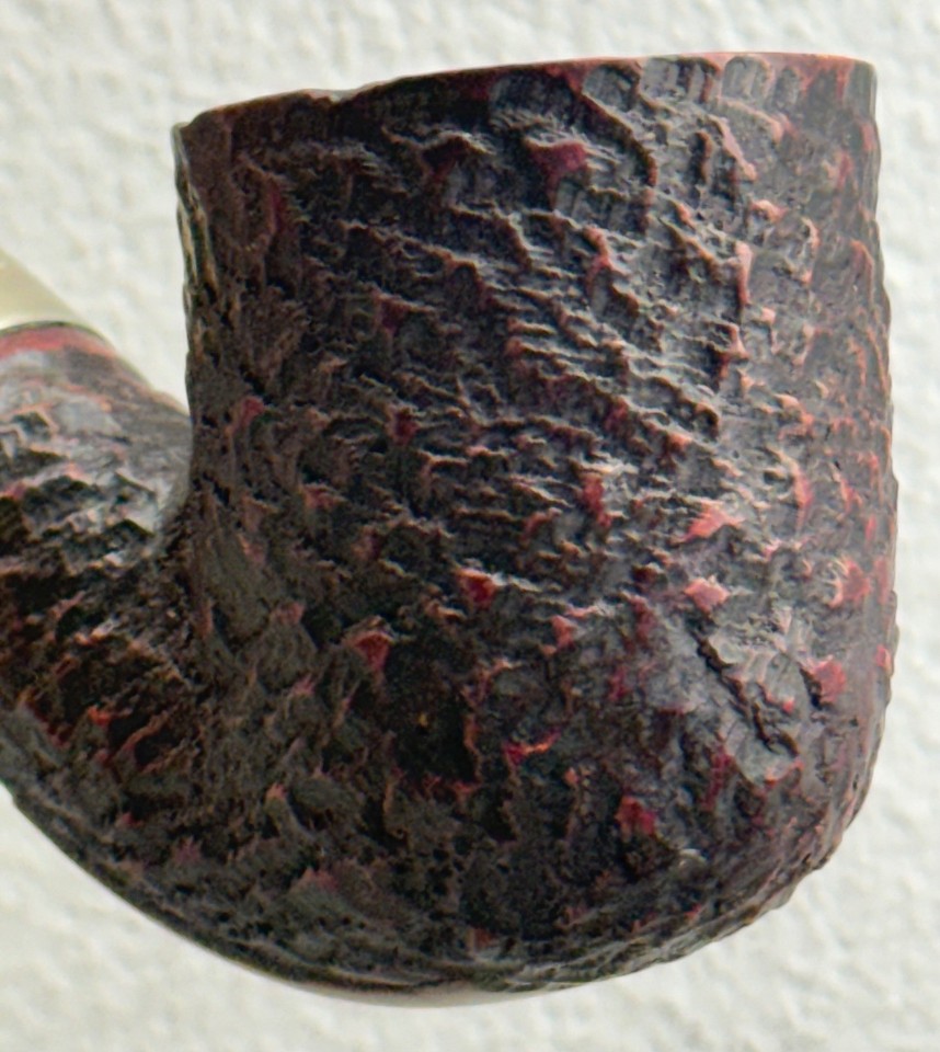 Peterson System Standard 301 Rusticated P-lip Estate Briar Tobacco Pipe ...