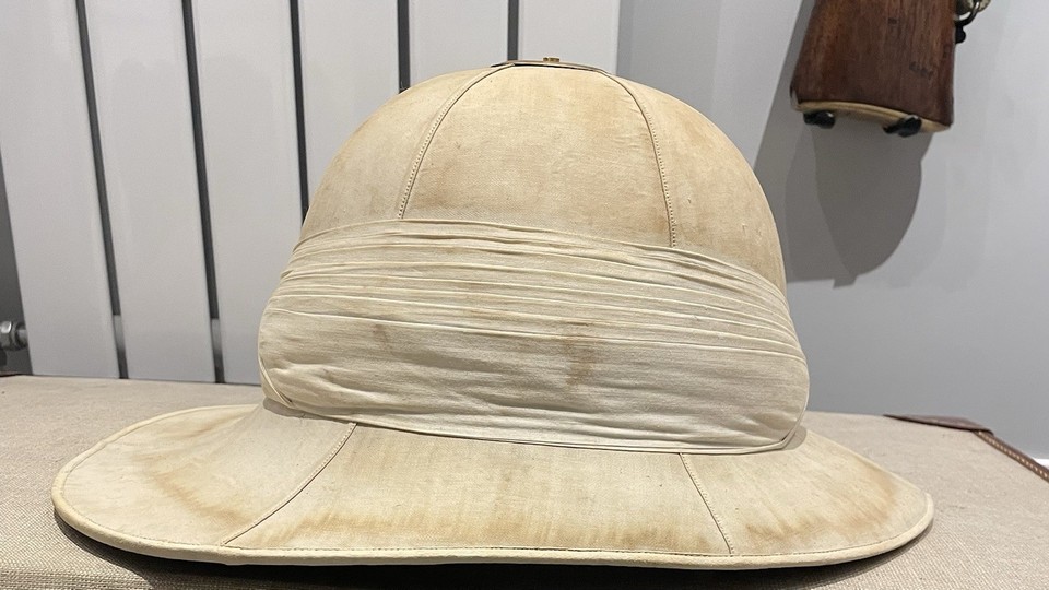 Ww1/ww2 Royal Navy Officers Pith Helmet | eBay UK