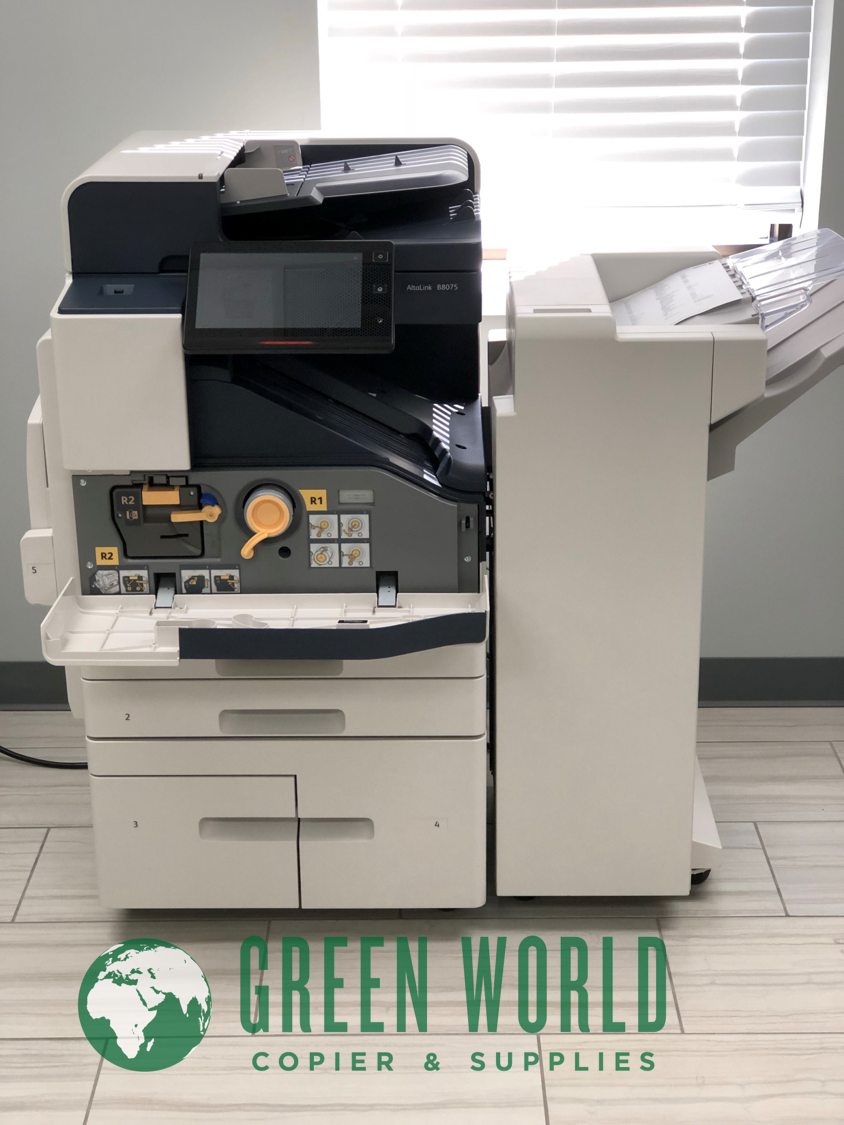 Xerox AltaLink B8075 Monochrome Printer Copier Scanner 75PPM 245K Total ...