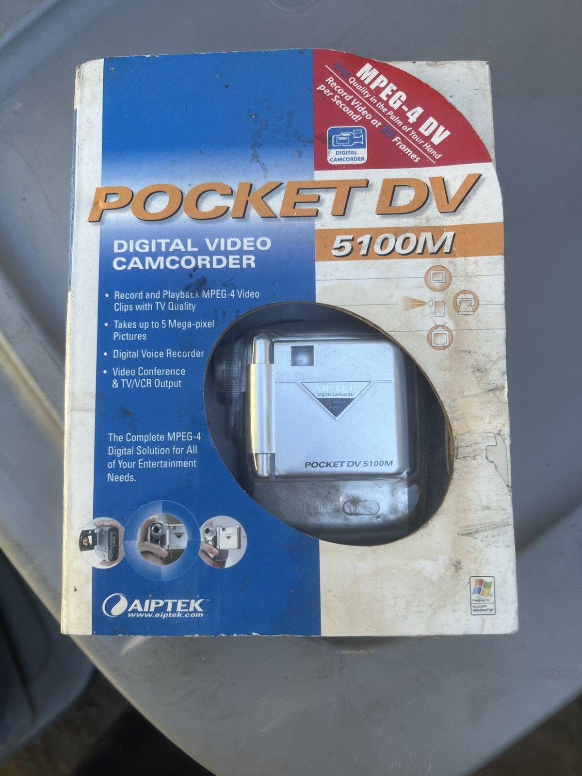 Aiptek Pocket DV 3100 Digital Video Camcorder - Open Box | eBay