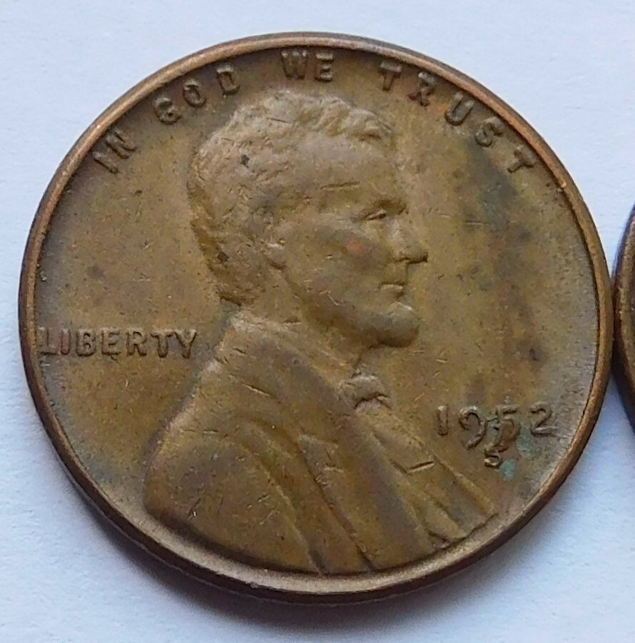 3 Lincoln Wheat Cent Mint Mark/Date Errors 1952-S, 1953-D, 1954-S ...