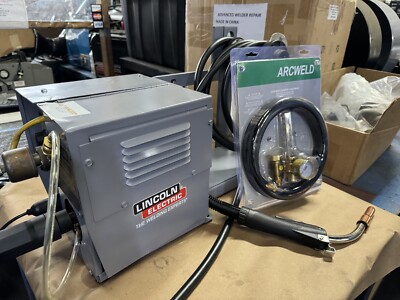 Lincoln LN-7 Wire Feeder With New MiG Gun Flowmeter And Hose .035 ...