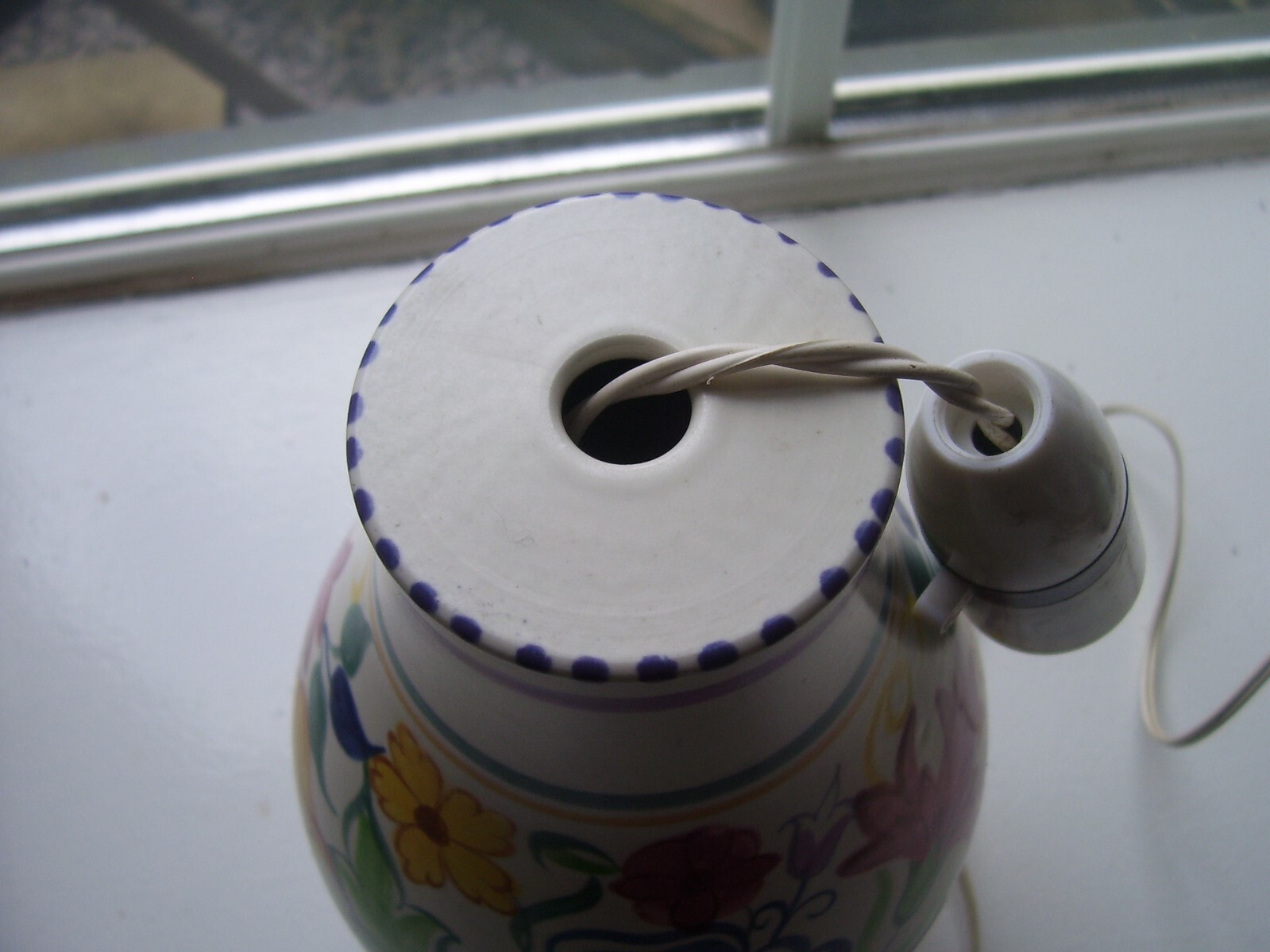 POOLE POTTERY TALL LAMP BASE BN PATTERN ? | eBay UK