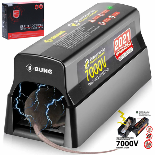 Electronic Mouse Trap Victor Control Rat Mice Killer Pest Electric ...