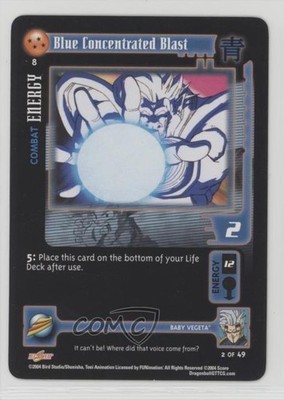 2004 Dragonball GT TCG: Baby Saga Blue Concentrated Blast #8 | eBay