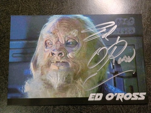 ED O'ROSS As GAAVRIN Hand Signed Autograph 4X6 PHOTO -ACTOR - STAR TREK ...