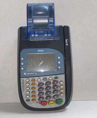 HYPERCOM Optimum T4100 Credit Card Processor Payment Reader-NO Power ...