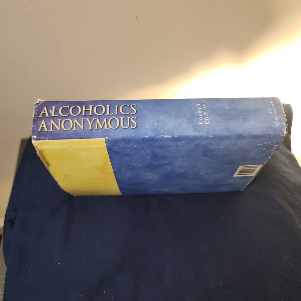 Alcoholics Anonymous Big Book AA 4th Edition Hard Cover 2001 SHIPS FREE ...