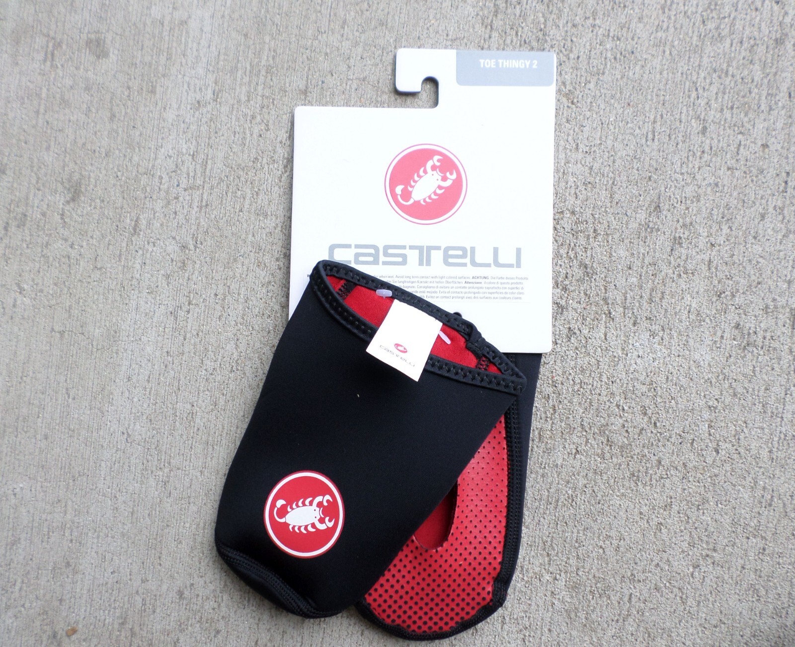 Castelli 2018 Toe Thingy 2 Cycling Shoe Toecover - S18093 Black for ...