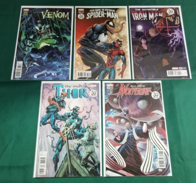 Venomized variant cover lot unread Venom 30th MARVEL | eBay