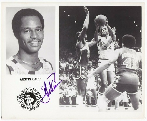 1978/9 Team Issue Press Photo Austin Carr Autograph - Cleveland ...