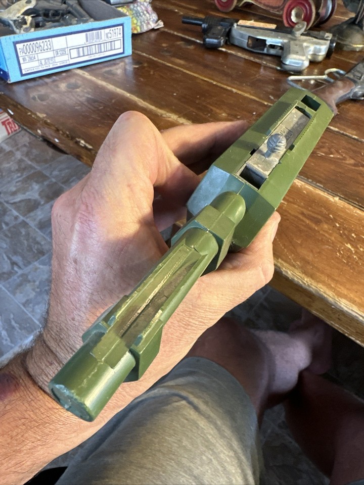 VINTAGE TOPPER JOHNNY SEVEN O.M.A. PLASTIC TOY CAP GUN/ SPACE PISTOL | eBay