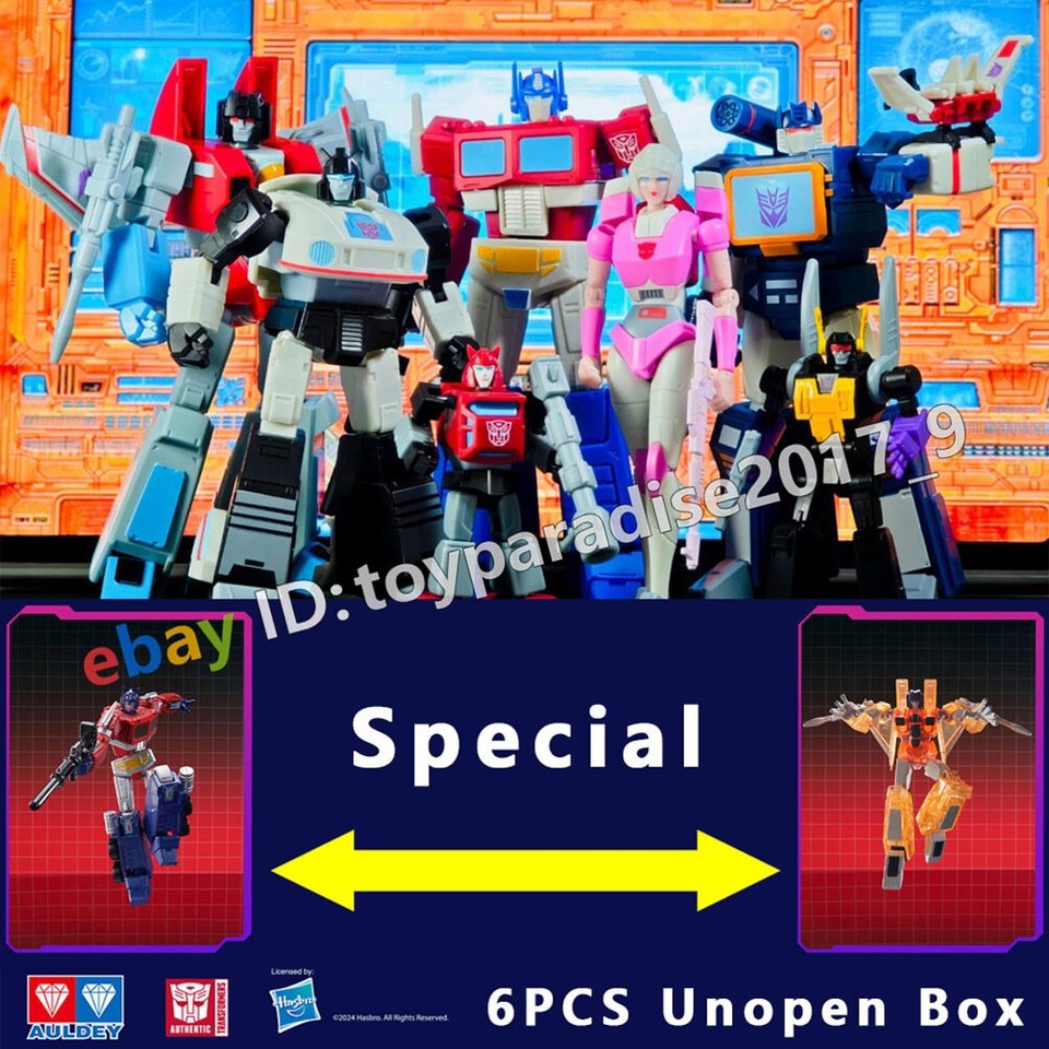 AULDEY Transformers G1 Elita One Action Figure Model Toys Gift / Blind ...