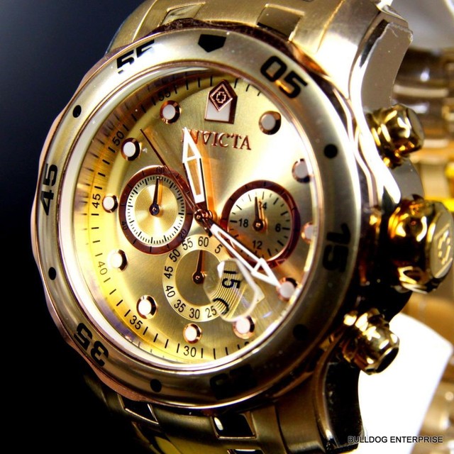 Invicta Pro Diver 80071 Chronograph Men's Quartz Watch for sale online ...