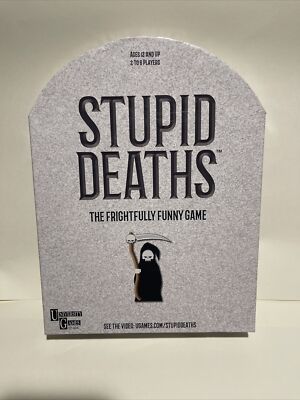 Stupid Deaths The Frightfully Funny Game Ages 12 And Up 2-6 Players | eBay