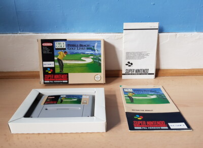Pebble Beach Golf Links SNES Complete Good Con | eBay UK