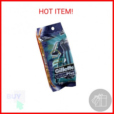 Gillette CustomPlus Pivot Disposable Razors - 10 ct | eBay