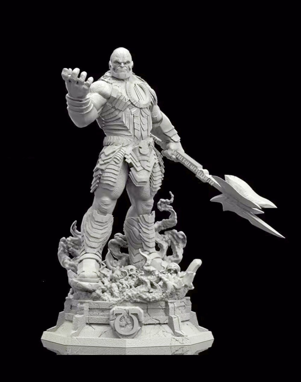 1/18 resin figures model Fantasy Warrior Darkseid 3D Printing ...
