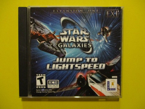 Star Wars Galaxies Jump To Lightspeed PC CD Rom Game Includes Install ...