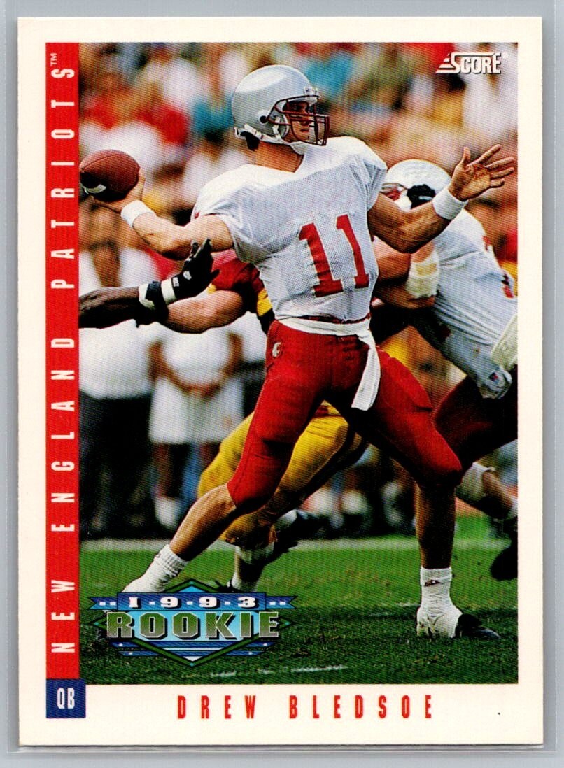 1993 Score Drew Bledsoe (RC) #308 NrMT | eBay
