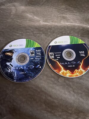 Halo 4 Xbox 360 Game Discs Only 2 Disc Set - Tested 885370429671| eBay