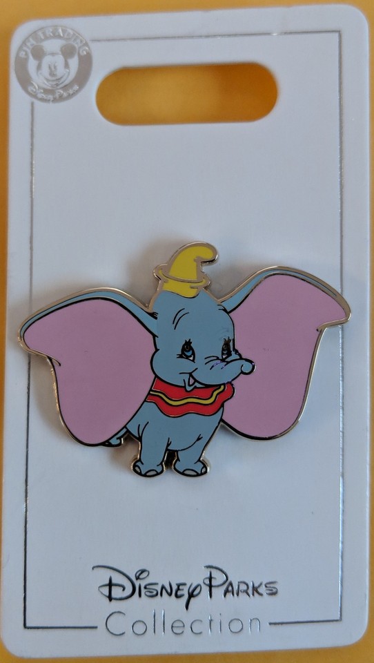 Disney Dumbo Sitting With Yellow Hat Pin | eBay