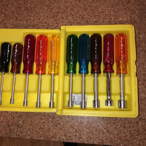 Excelite Vintage Nut Driver Set - 10 Pieces | eBay