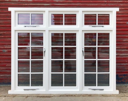 Traditional Timber Georgian Style Triple Casement Window Astragal Bars ...