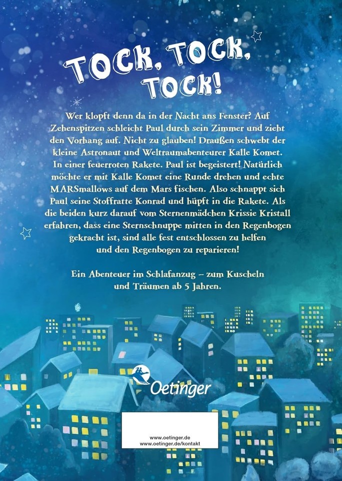 Susanne Glanzne Kalle Komet 1: Großes Abenteuer mit Kuschelfaktor ...