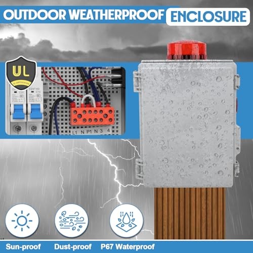 Septic Pump Alarm，Sump Pump Alarm with Pump Control Panel， High Water ...