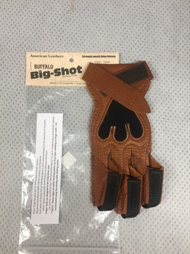 American Leathers Big Shot Archery Shooting Glove Buffalo Leather ...