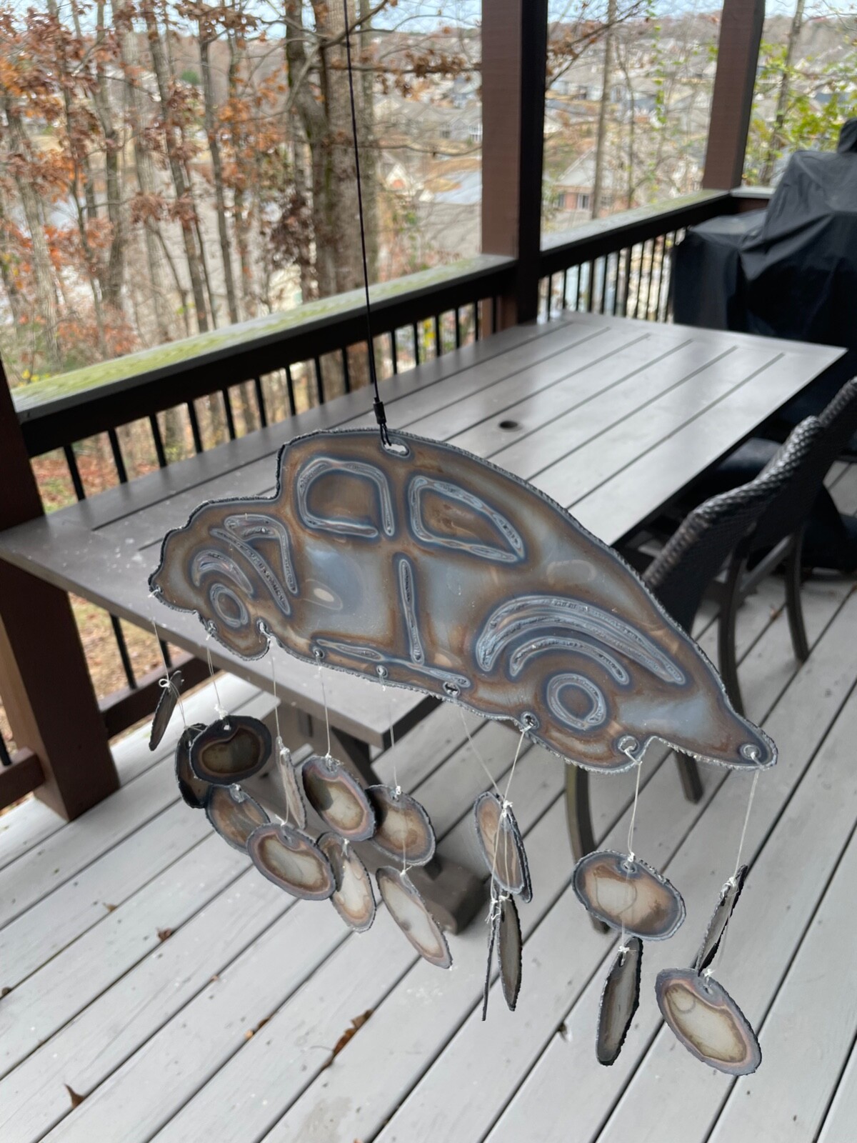 VW Beetle metal Wind Chime. Volkswagen Bug | eBay